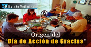 Origen del "Día de Acción de Gracias"