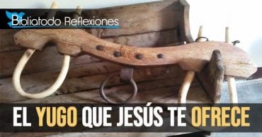 El yugo que Jesús te ofrece