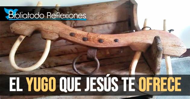 El yugo que Jesús te ofrece