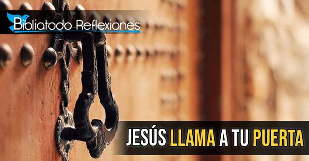 Jesús llama a tu puerta