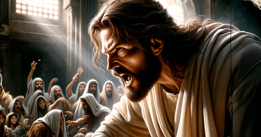 ¿Alguna vez se enojó Jesús?
