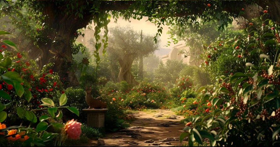 ¿Cómo era el Jardín del Edén?