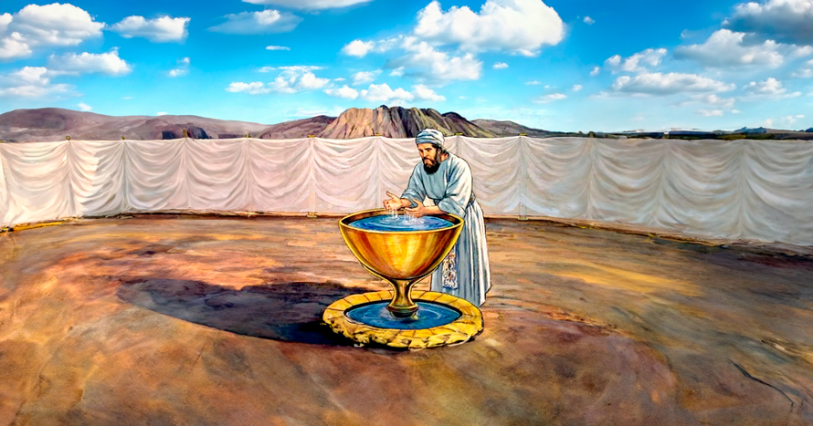 ¿Cuál fue la importancia del lavacro de bronce?