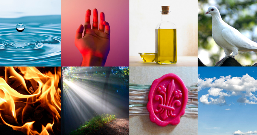 ¿Cuáles son algunos de los símbolos del Espíritu Santo en la Biblia?