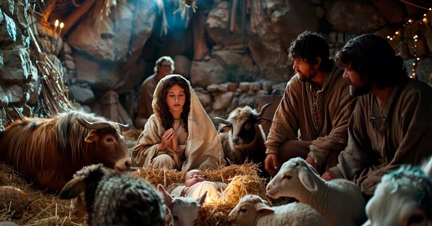 ¿Por qué Jesús nació en un pesebre?
