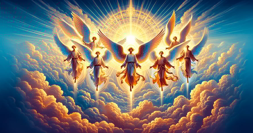 ¿Qué son los serafines? ¿Los serafines son ángeles?