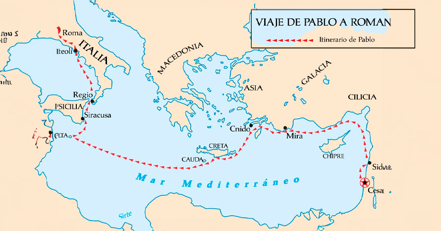 ¿Cuáles fueron los diferentes viajes misioneros de Pablo?