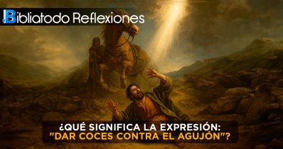 ¿Qué significa la expresión "dar coces contra el aguijón"?