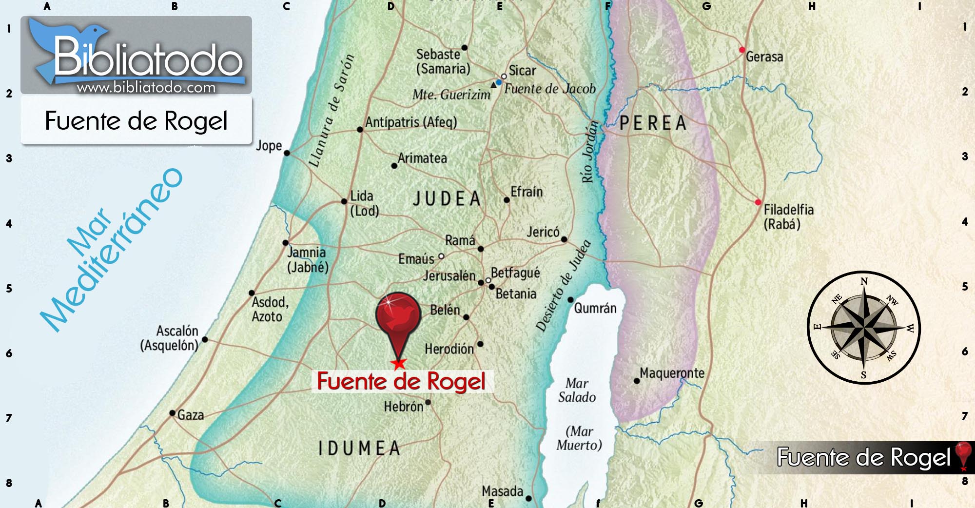 Fuente de Rogel: manantial de espia - Mapa y Ubicación Geográfica