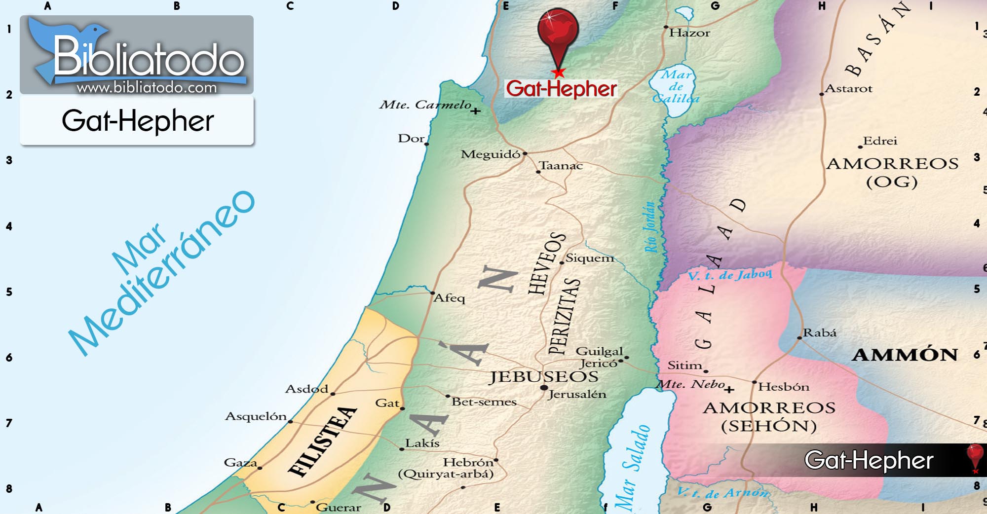 Mapa De Jonas O Profeta