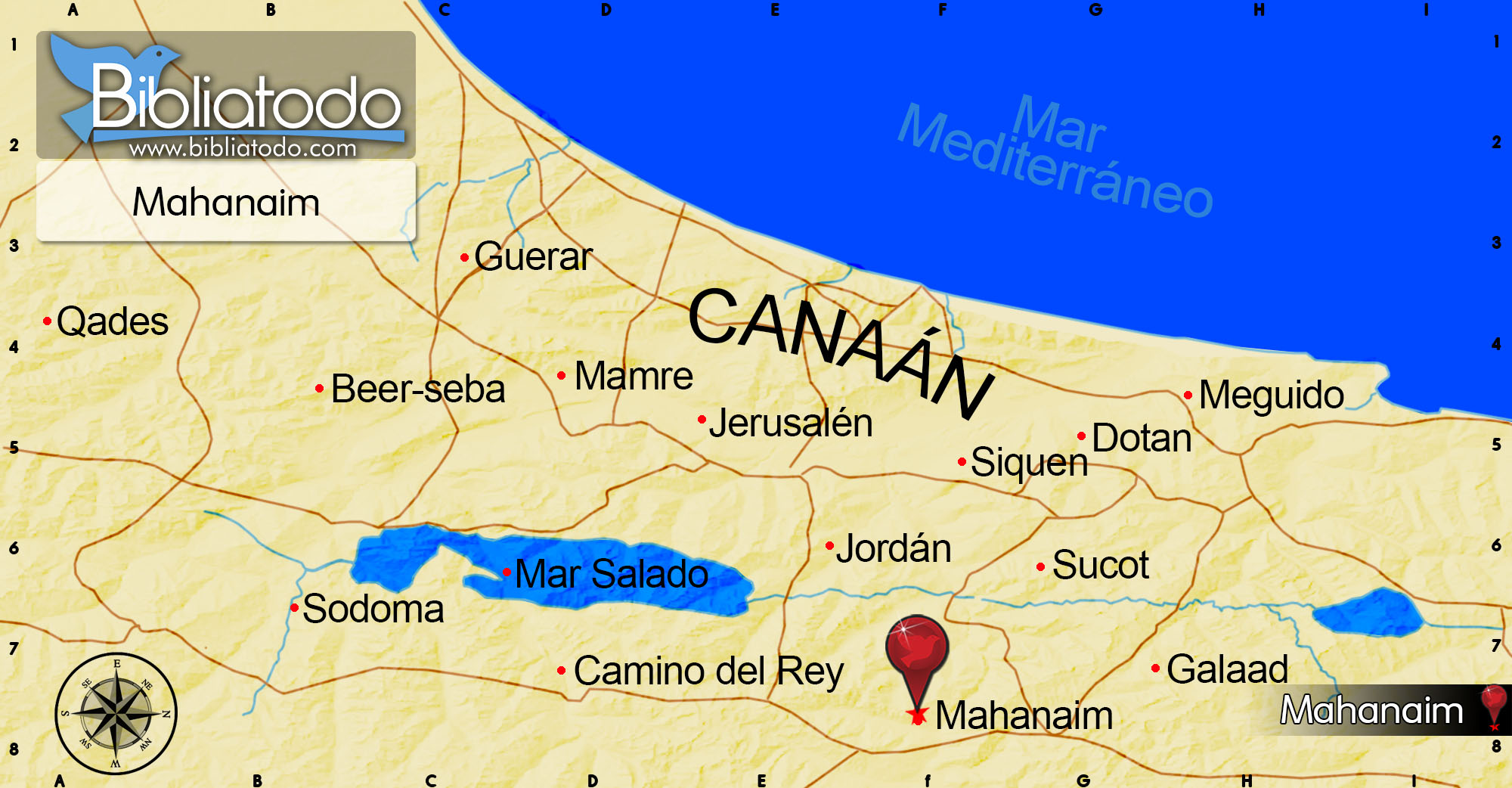 Mahanain - Mapa y Ubicación Geográfica