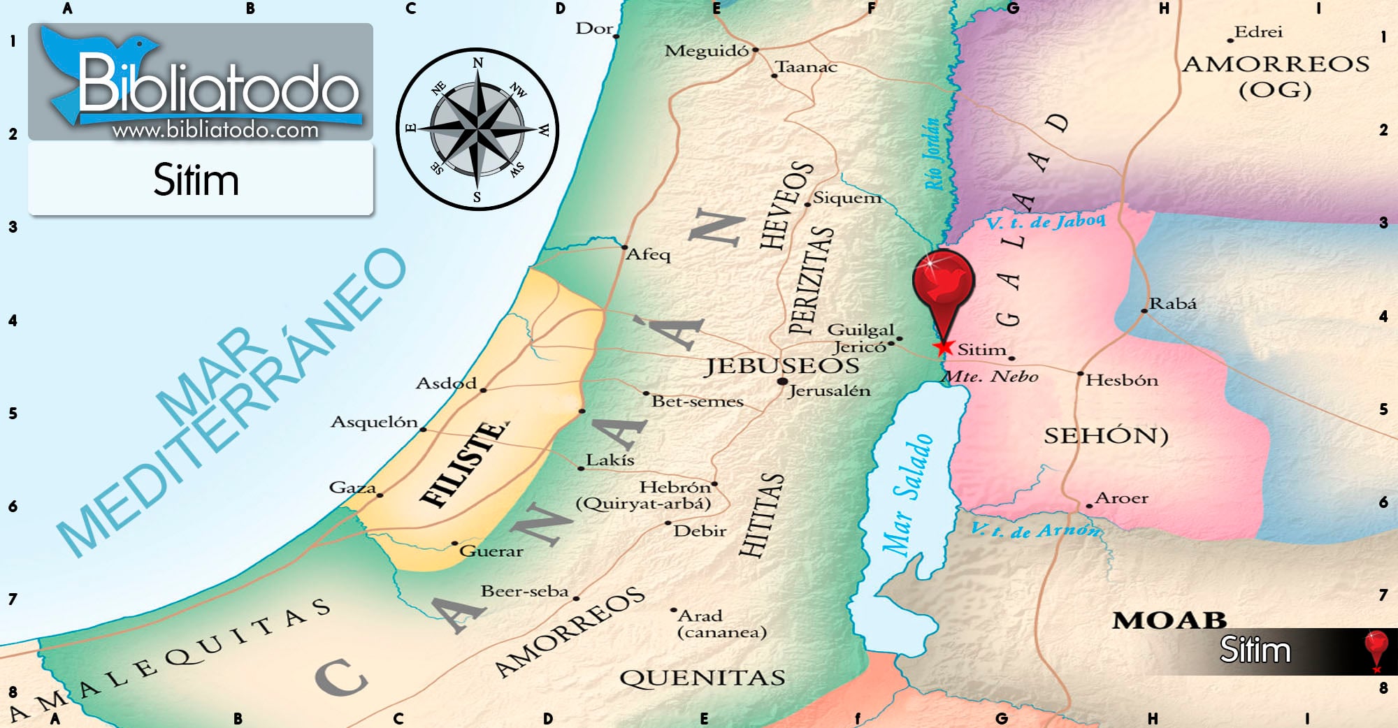 Sitim - Mapa y Ubicación Geográfica