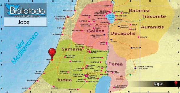 Jope: Hermosa - Mapa y Ubicación Geográfica