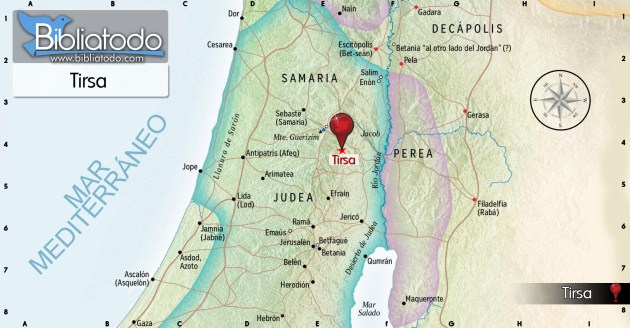 Tirsa: placer - Mapa y Ubicación Geográfica
