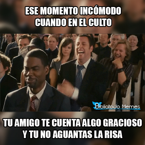 Cuando tu amigo te cuenta algo gracioso y no puedes aguantar la risa ...