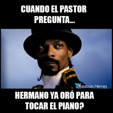 Cuando el pastor pregunta - MEMES CRISTIANOS