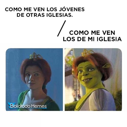 Como me ven los jóvenes de otras iglesias - MEMES CRISTIANOS