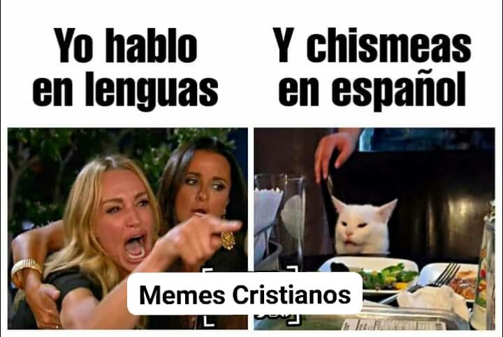 Chismeando en español - MEMES CRISTIANOS