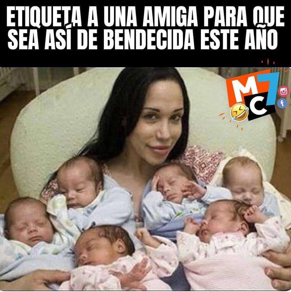 Etiqueta a una amiga para que sea así de bendecida este año - MEMES ...