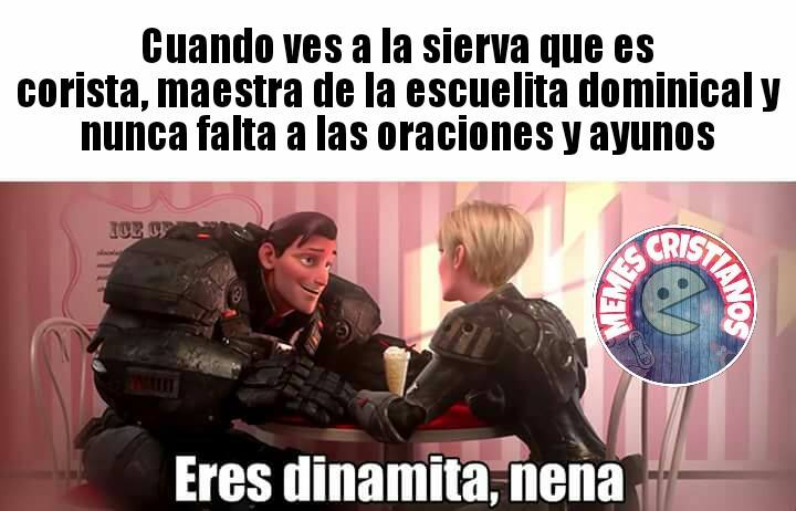 Eres dinamita, nena - MEMES CRISTIANOS